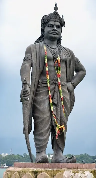 Artistic depiction of Raja Bhoj